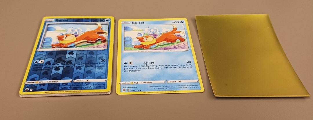 Buizel Card Set Shiny - Etsy