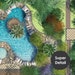 Resort Landscape Rendered Plan With Swimming Pool - Etsy