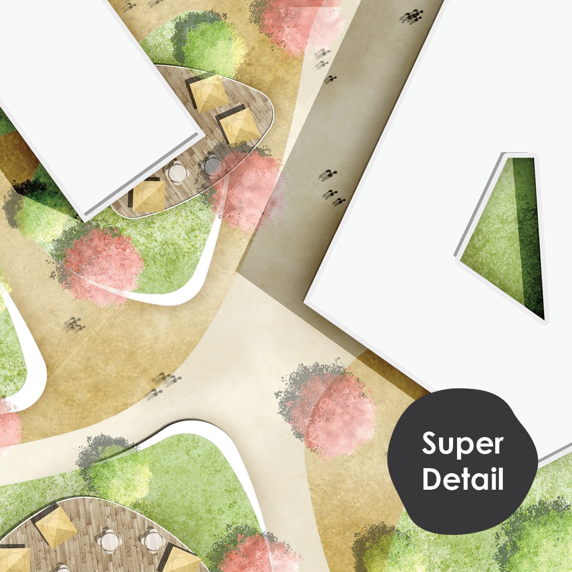 Landscape Rendered Site Plan - Etsy