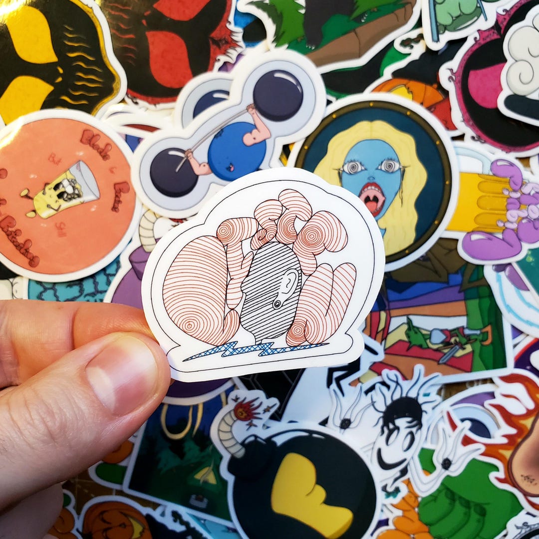 Listen Hand-cut Vinyl Sticker, Be Observant Decal, Open Your Ears ...