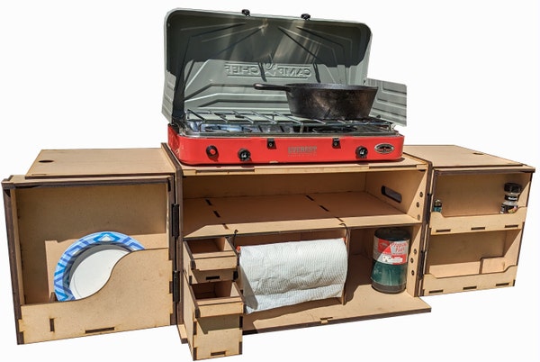 The Camping Kitchen Box Keep Your Camping Kitchen Organized and Ready ...