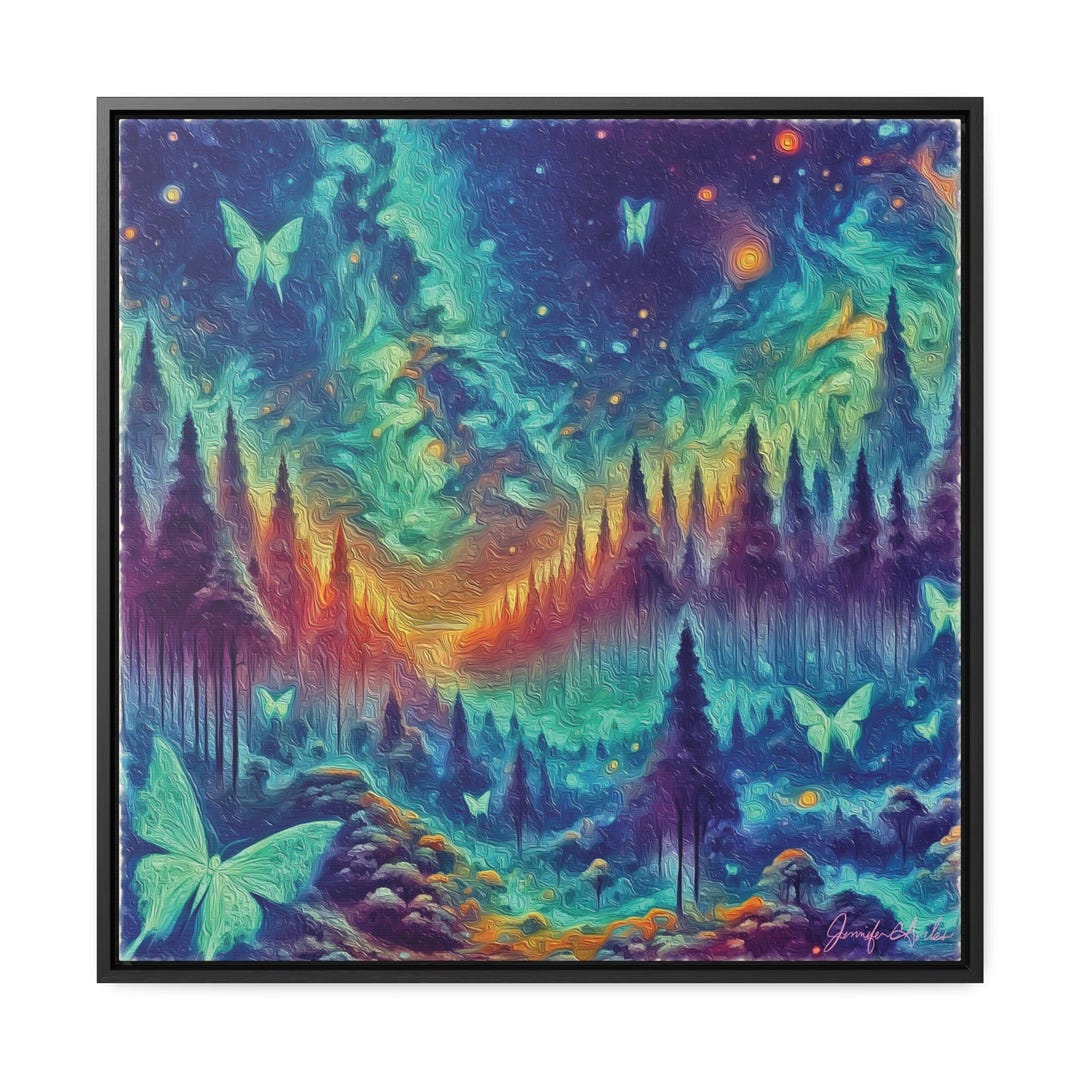 Enchanted Evening Digital Art by Jennifer Avilés Printed on Gallery ...