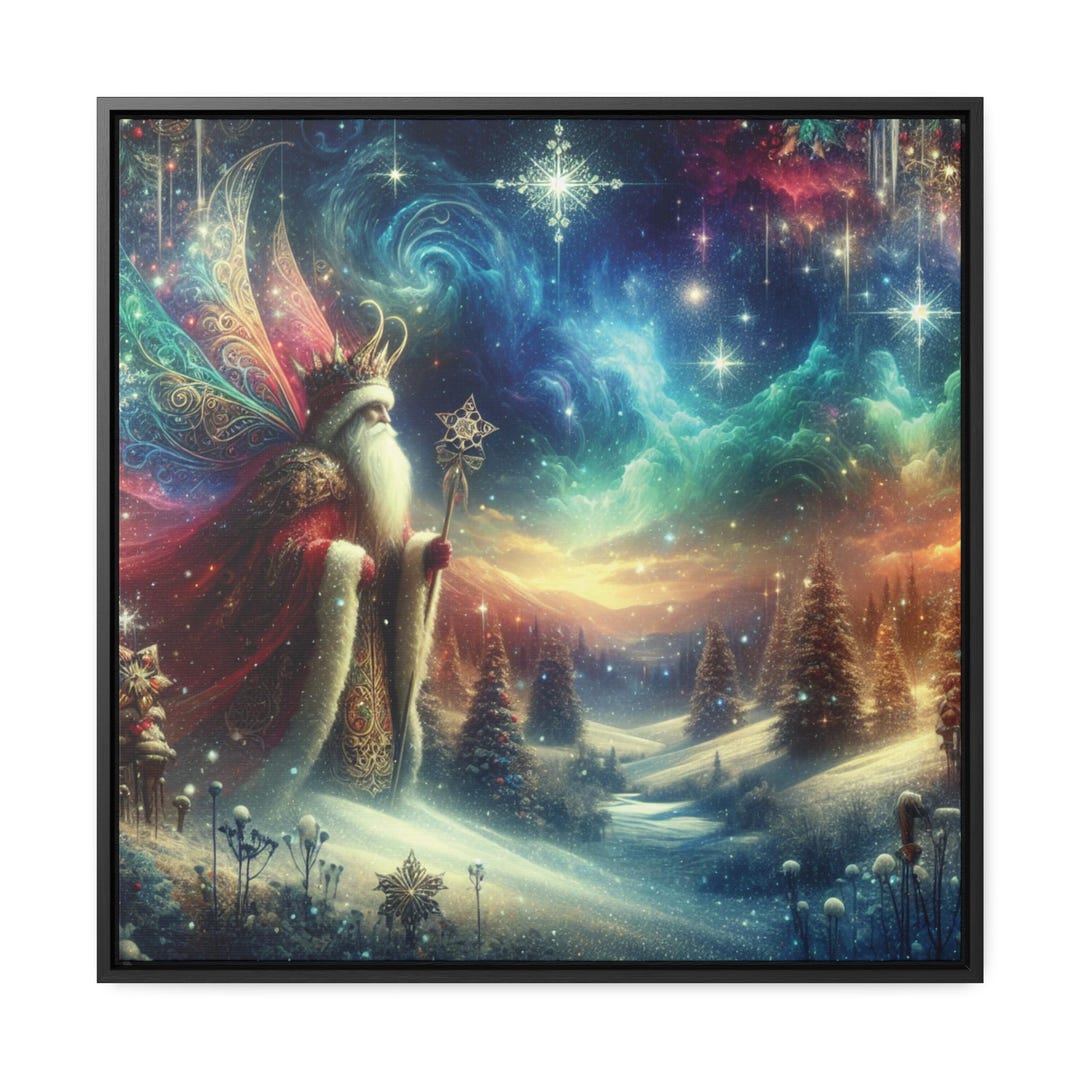 Holly King Spirit, Winter Solstice Digital Art by Jennifer Avilés ...