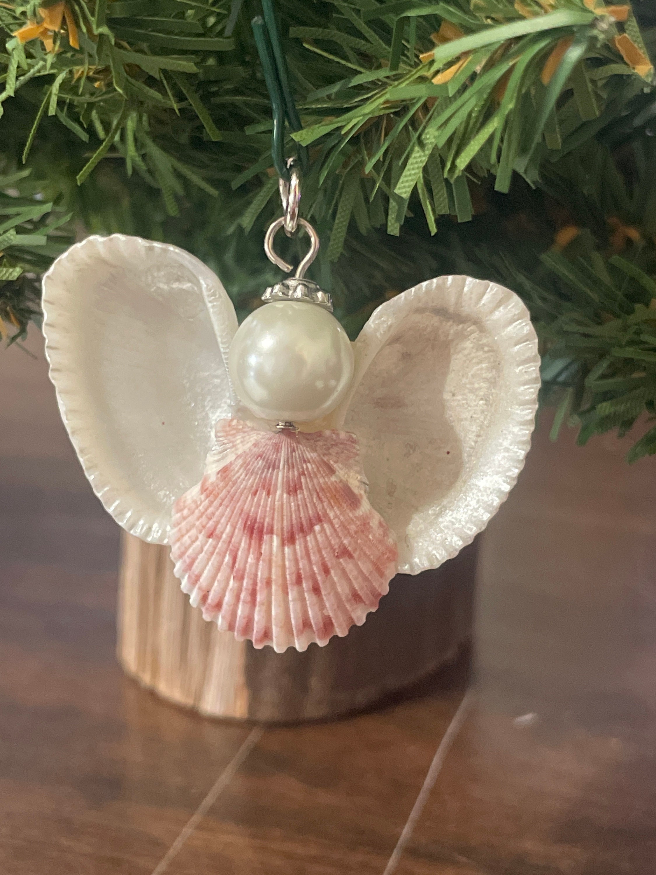 Shell Angels | Tree Ornaments | Tropical Christmas - Etsy