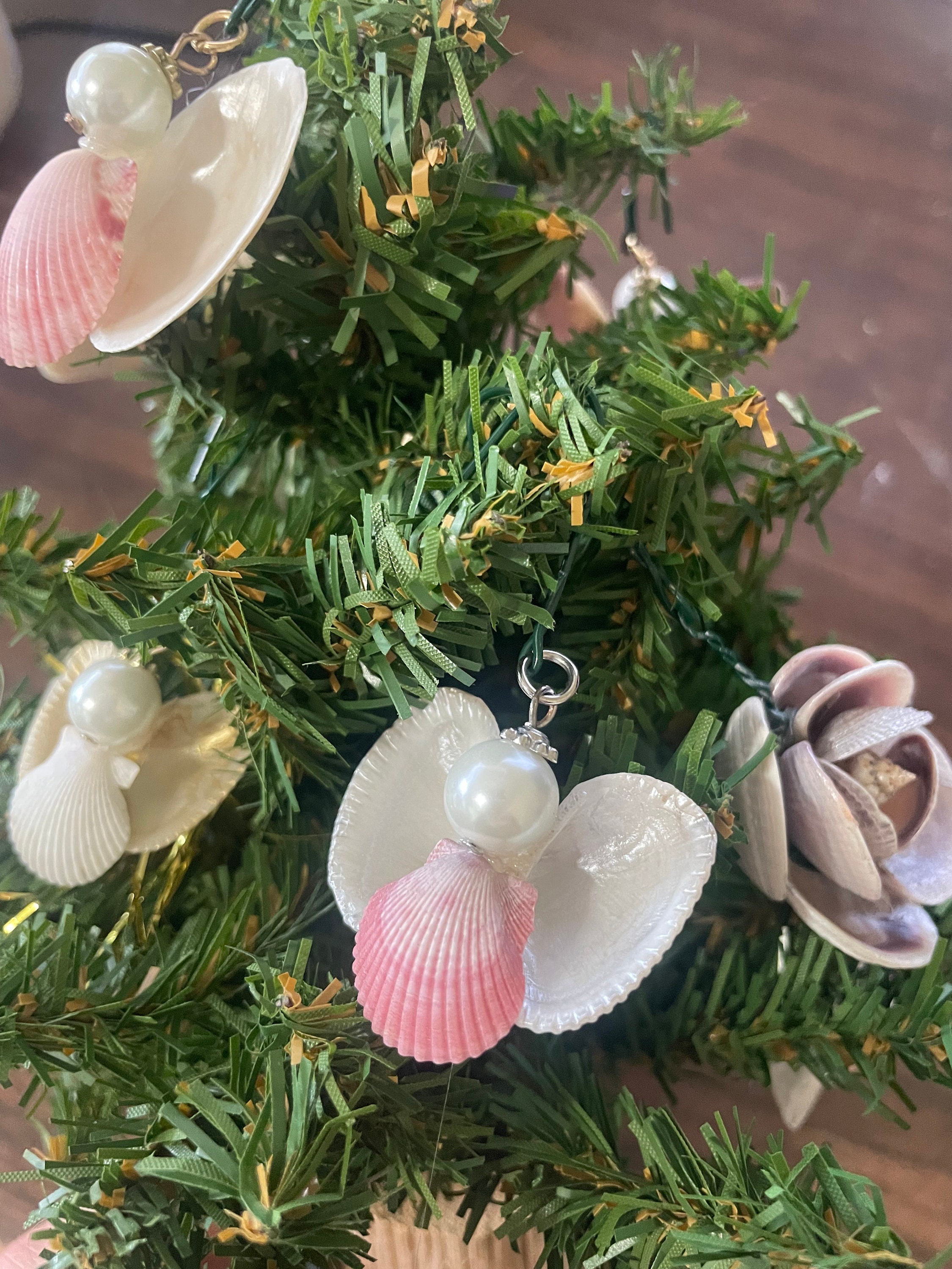 Shell Angels | Tree Ornaments | Tropical Christmas - Etsy