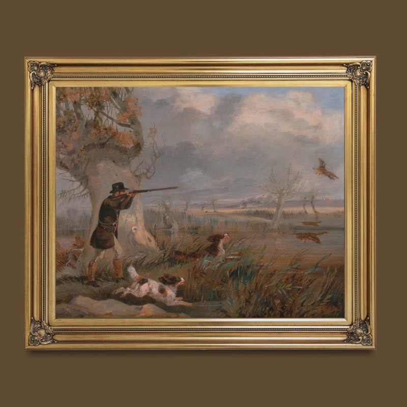 Vintage Hunting Prints - Etsy