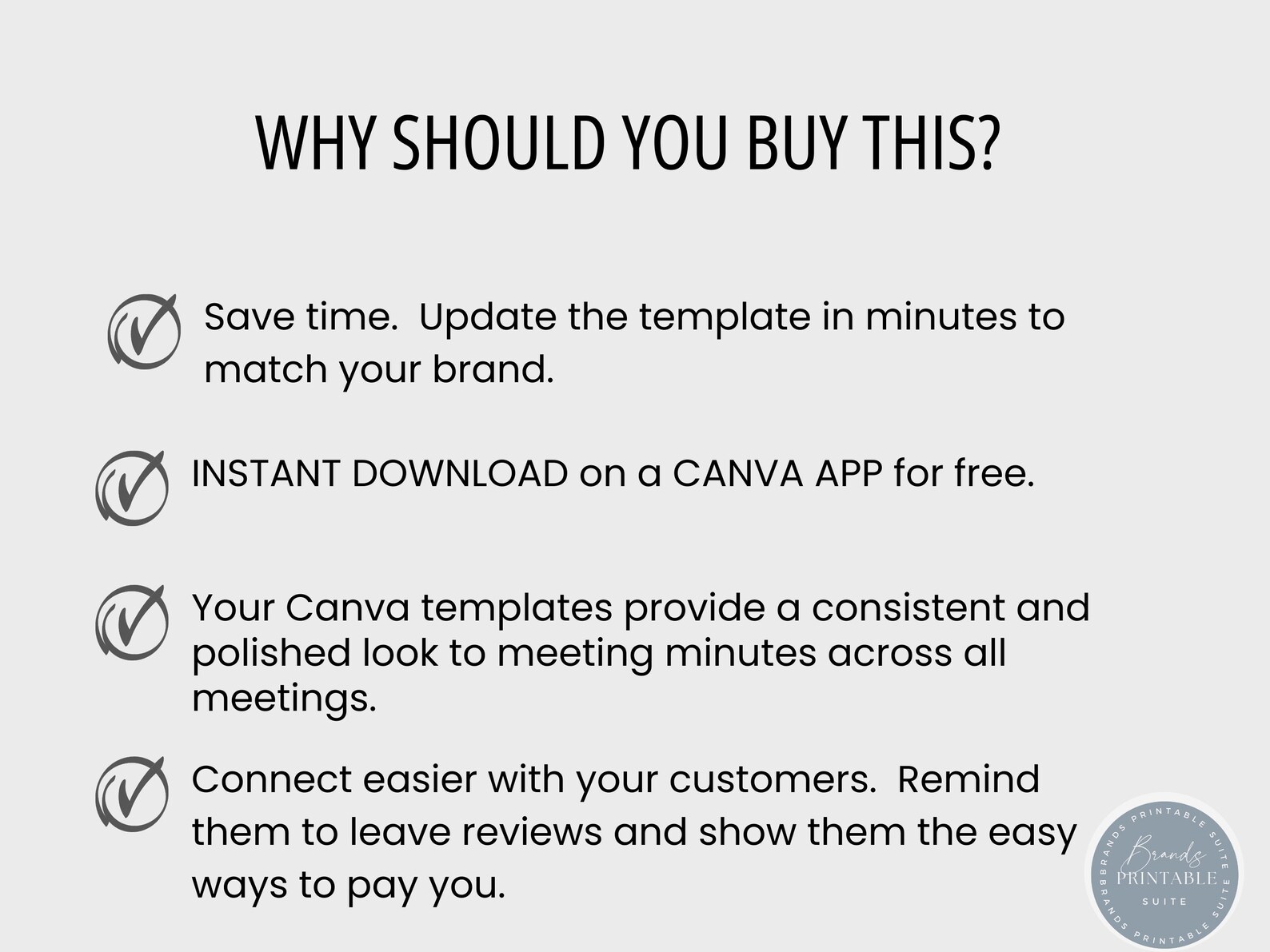 Meeting Minutes Canva Template, INSTANT DOWNLOAD, Meeting Agenda ...