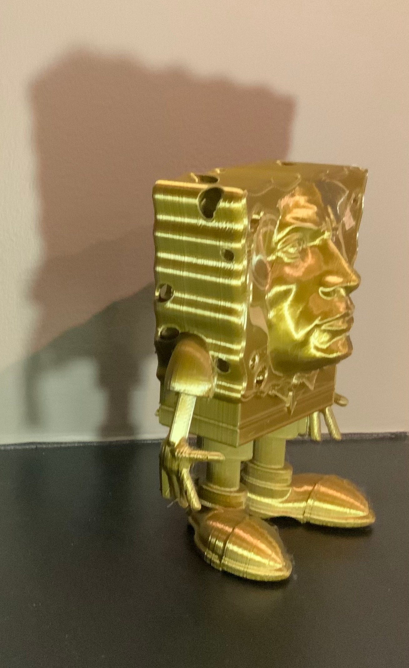 Spongebob the Rock - Etsy