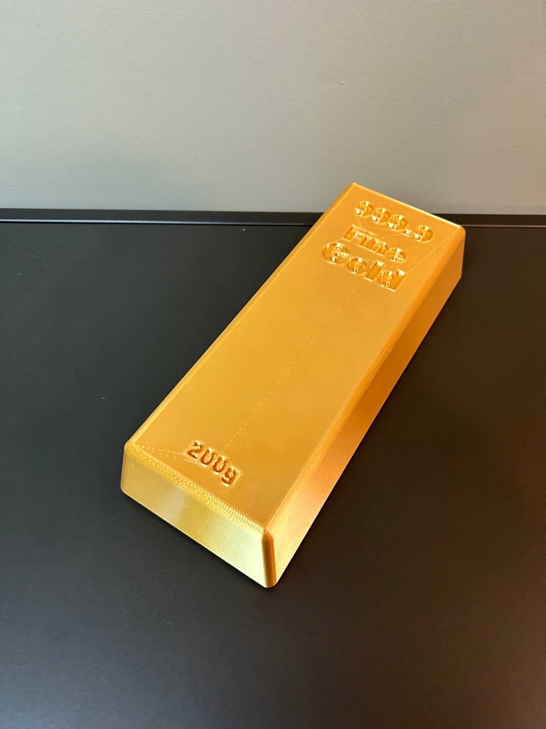 GOLD BAR 3d Printed Gold - Etsy