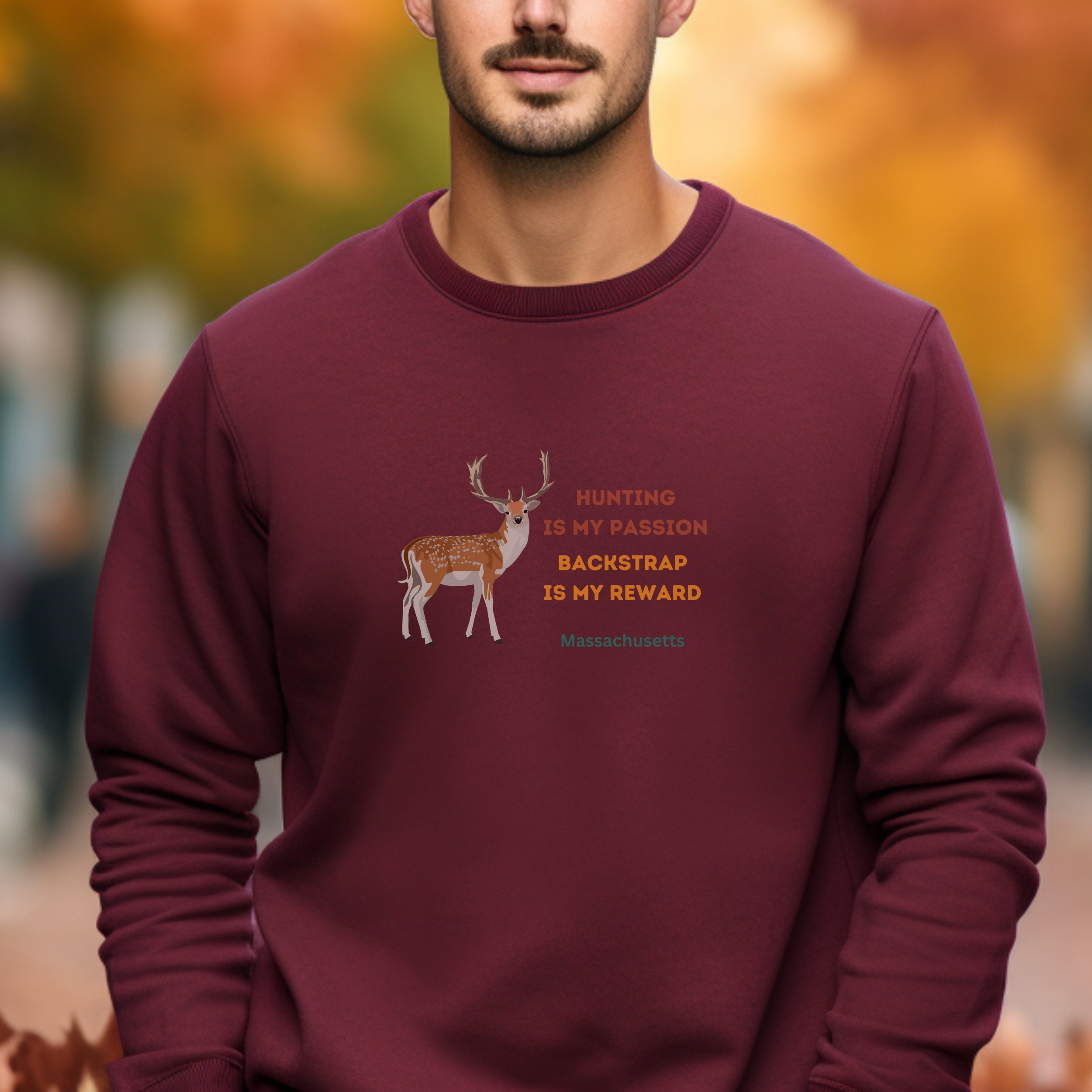Funny Backstrap Deer Hunting Shirt, Dad Hunter Pullover, Boyfriend ...