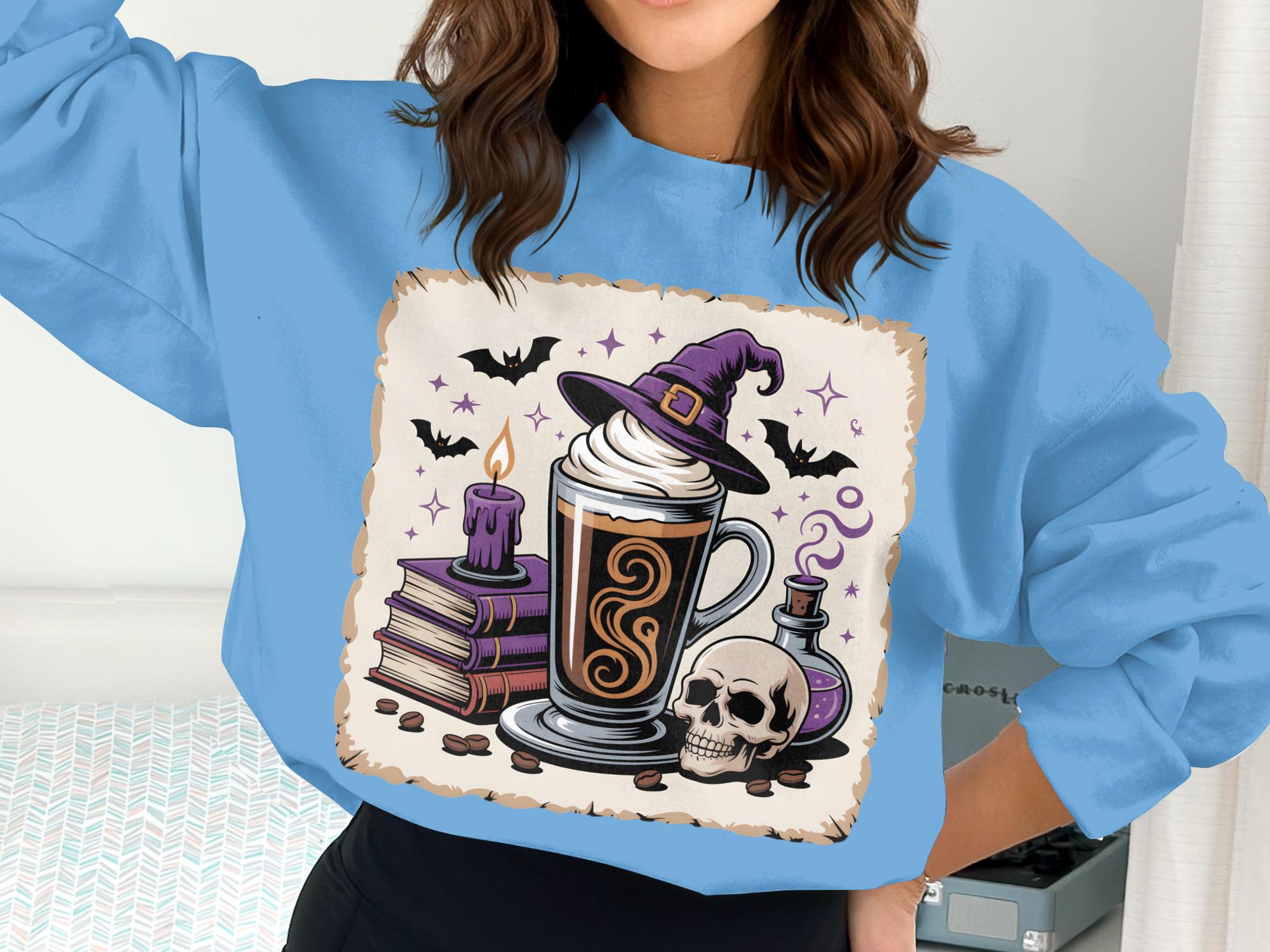 Witches Brew Coffee PNG: Spooky Halloween Fall Design (digital Download ...