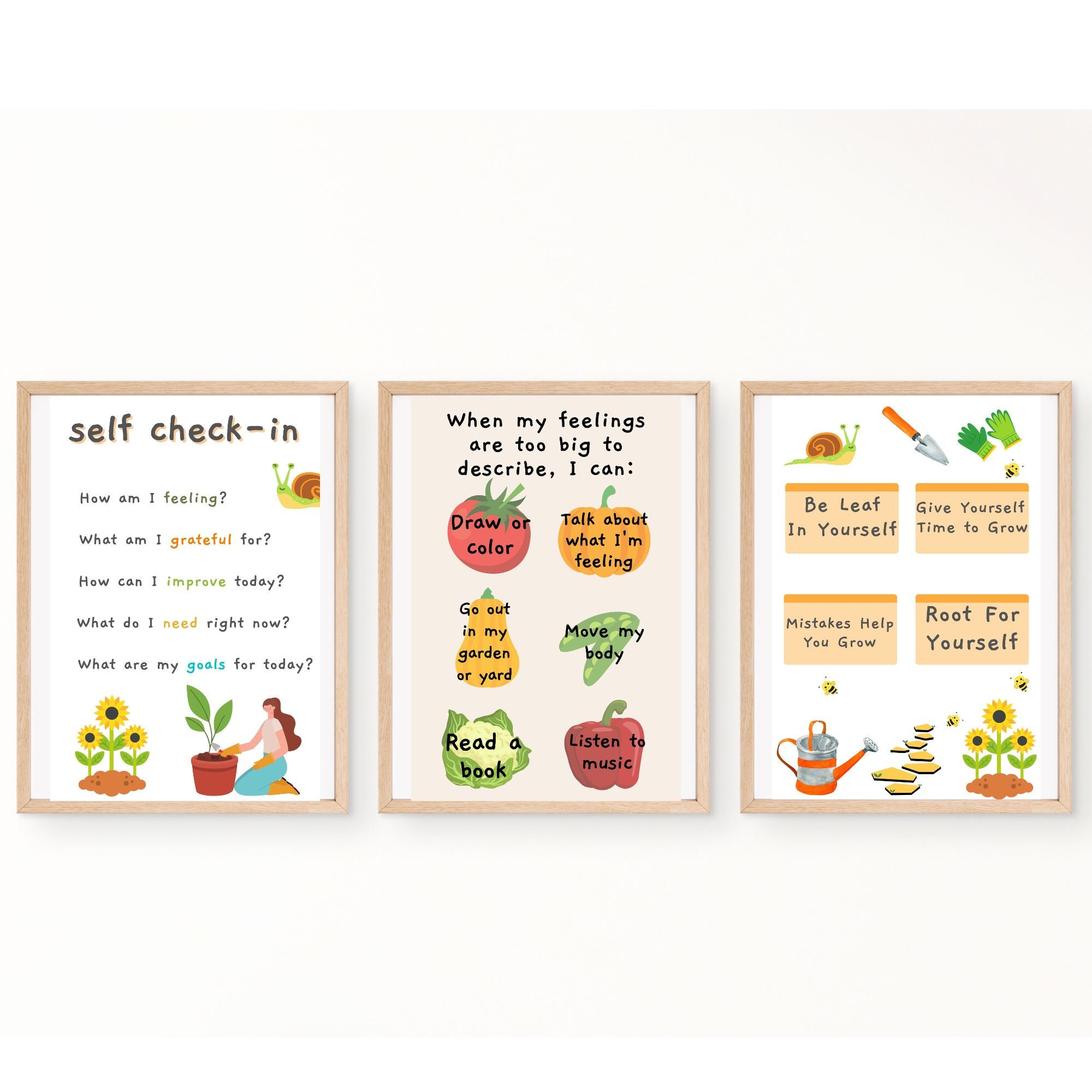 Calm Down Corner Posters Calming Corner Posters Classroom - Etsy