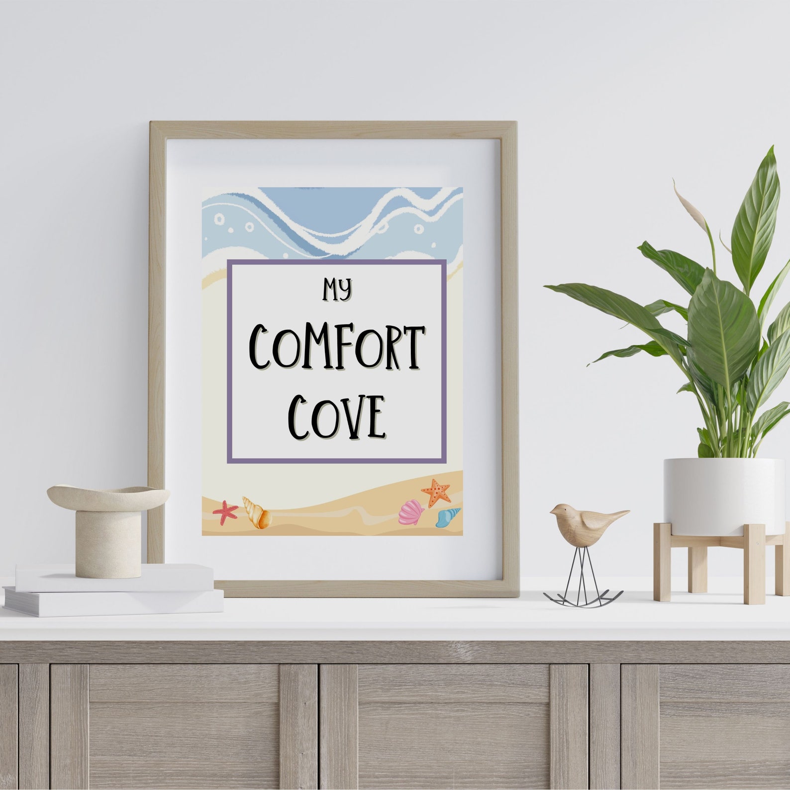 Calming Corner Posters for Homeschool Calm Down Corner Ocean Posters ...