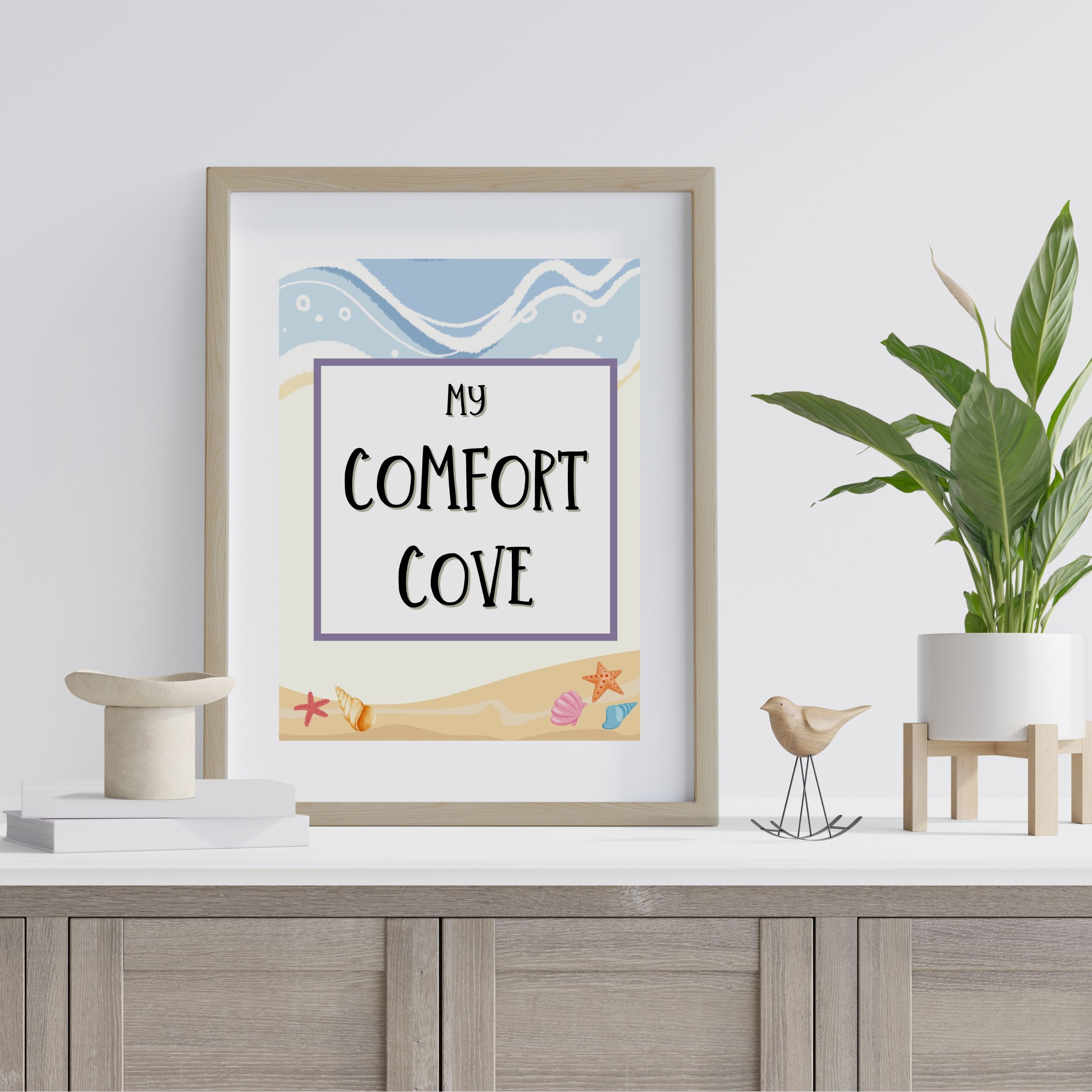 Calming Corner Posters for Homeschool Calm Down Corner Ocean Posters ...