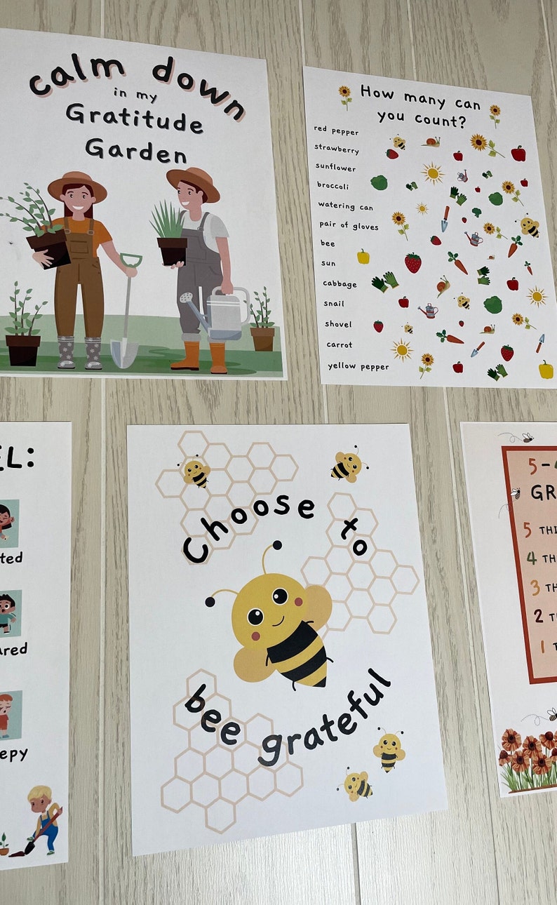 Set of 14 Calming Posters for Calming Corner Classroom Decor Calm ...