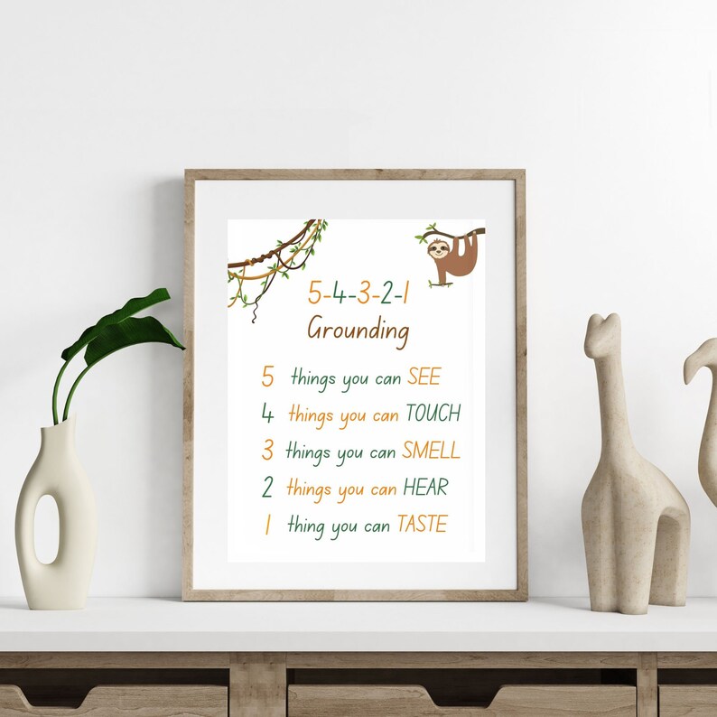 Rainforest Wall Art for Calm Down Corner Posters Calming - Etsy