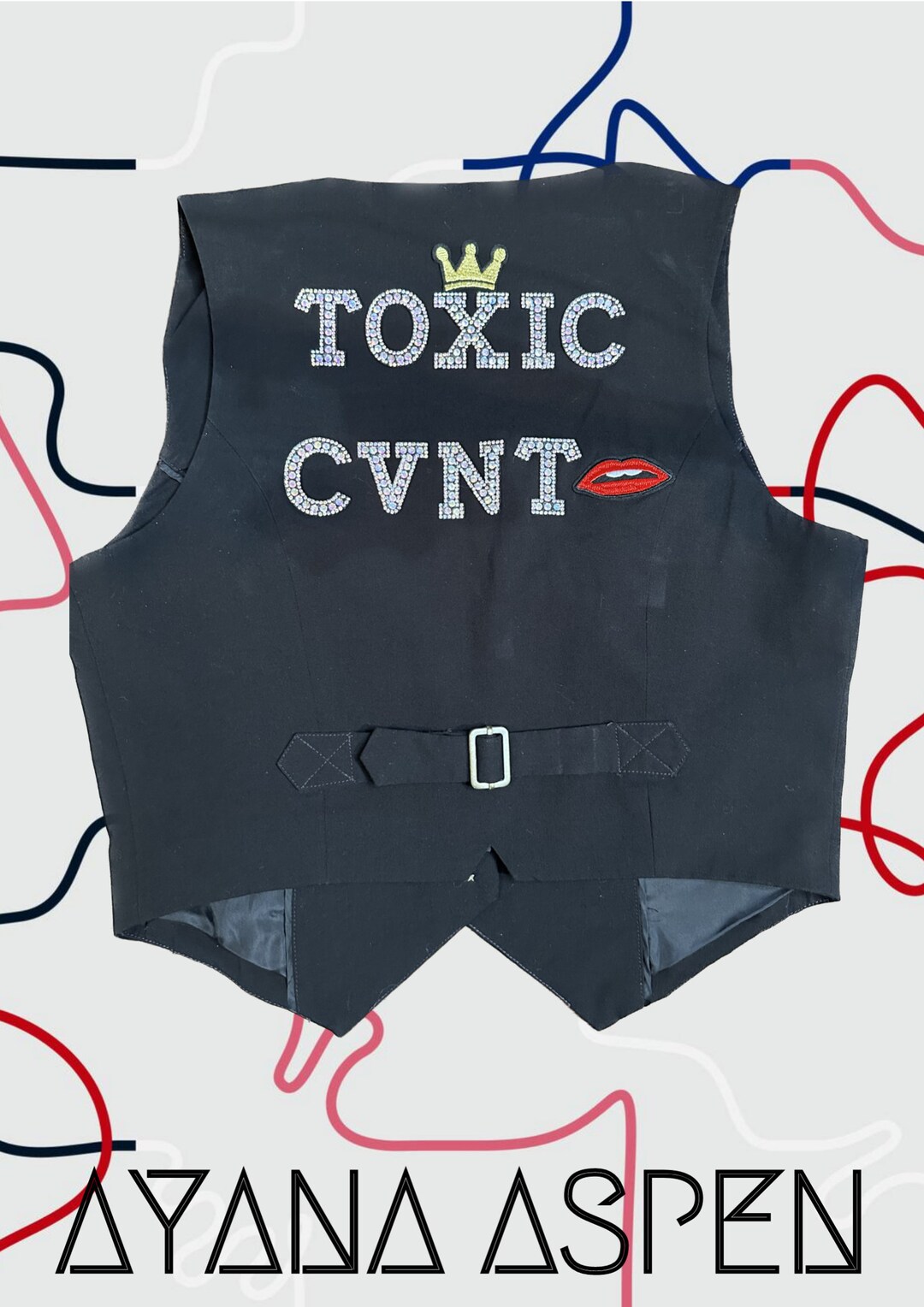 Toxic Vest - Etsy