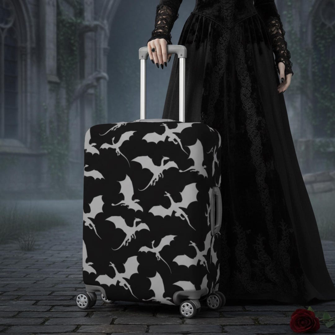 Suitcase Cover-dragon Luggage Cover- Travel Bag Cover-travel ...