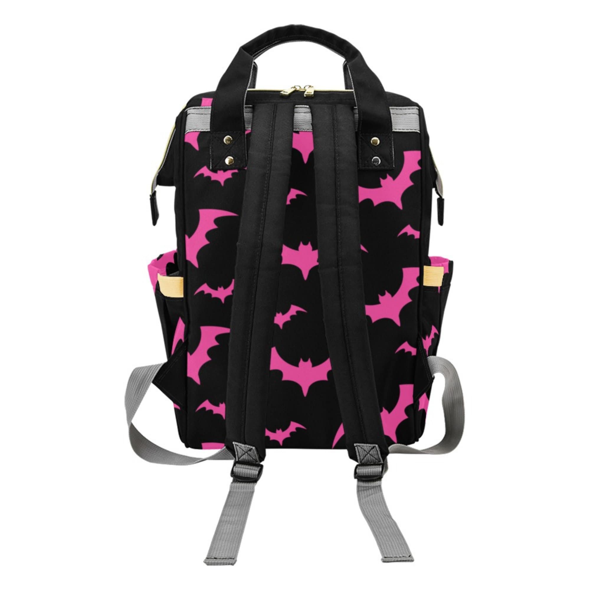 Pink Bat Diaper Bag-gothic Baby Bag-gothic Diaper - Etsy