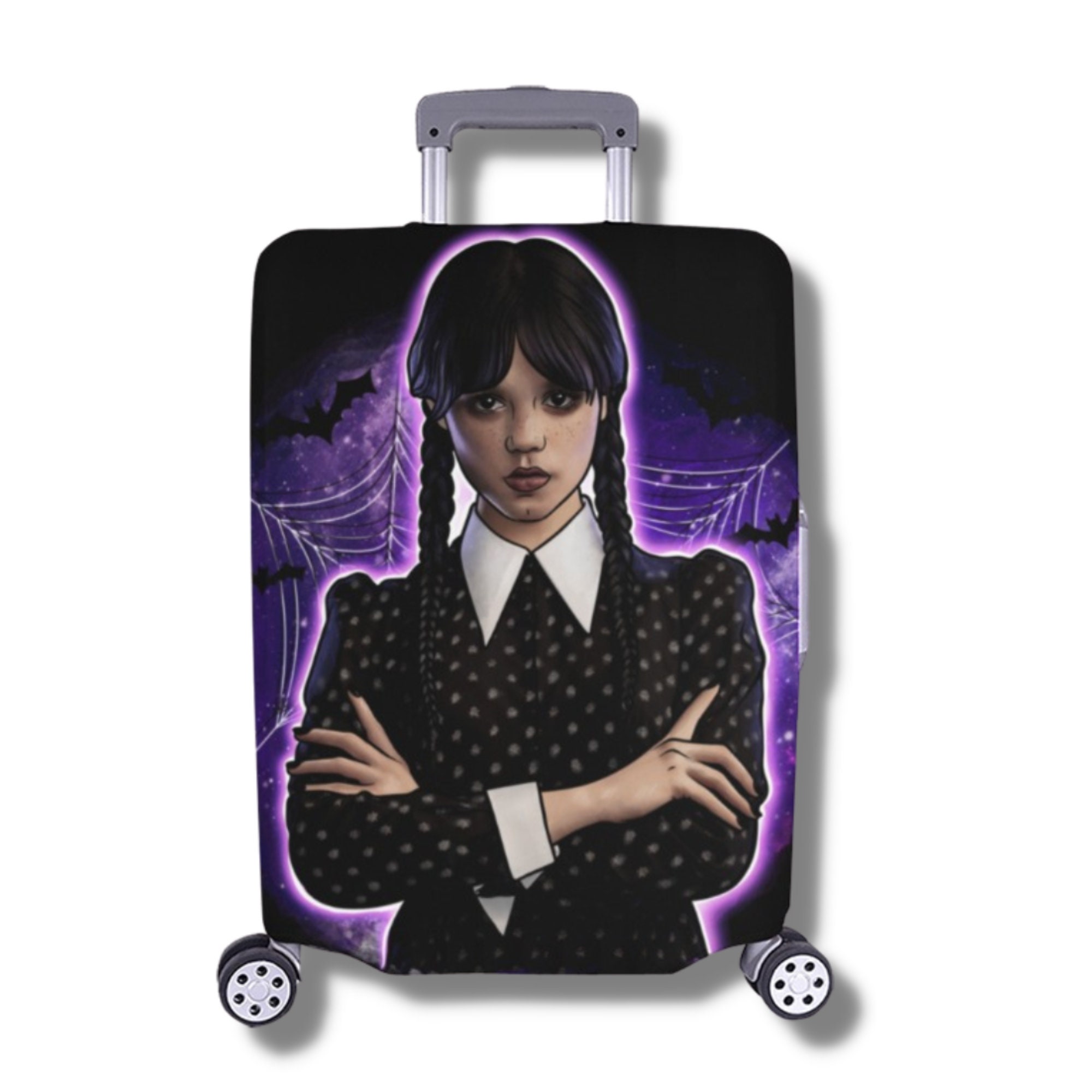 Wednesday Luggage Cover-custom Suitcase Cover-addams Family Inspired ...
