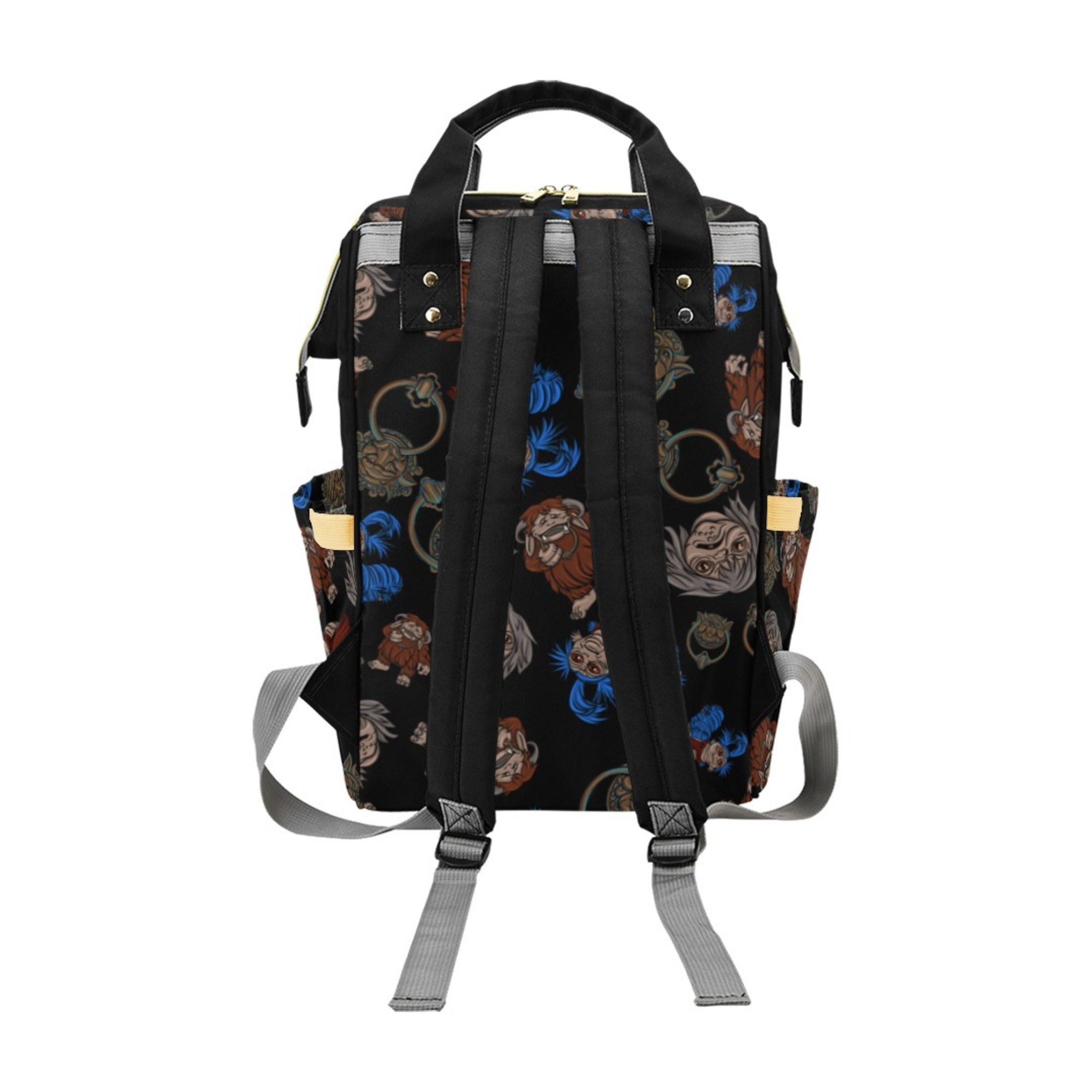Labyrinth Worm Print Diaper Bag Backpack – Gothic Nappy Bag - Etsy