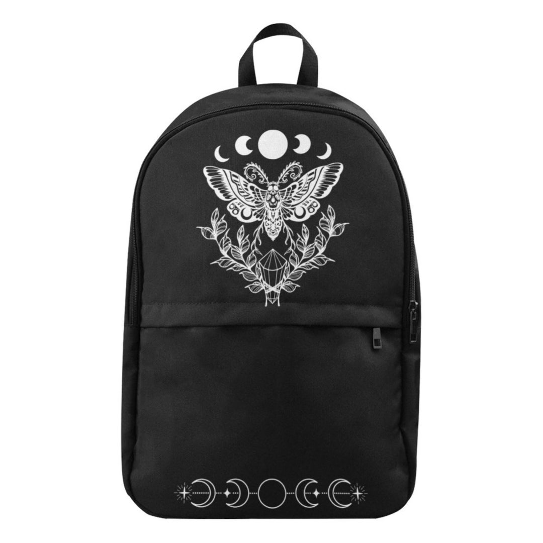 Gothic Backpack-moth Moon Bag-mystical Moons-crescent Moon Gift-goth ...