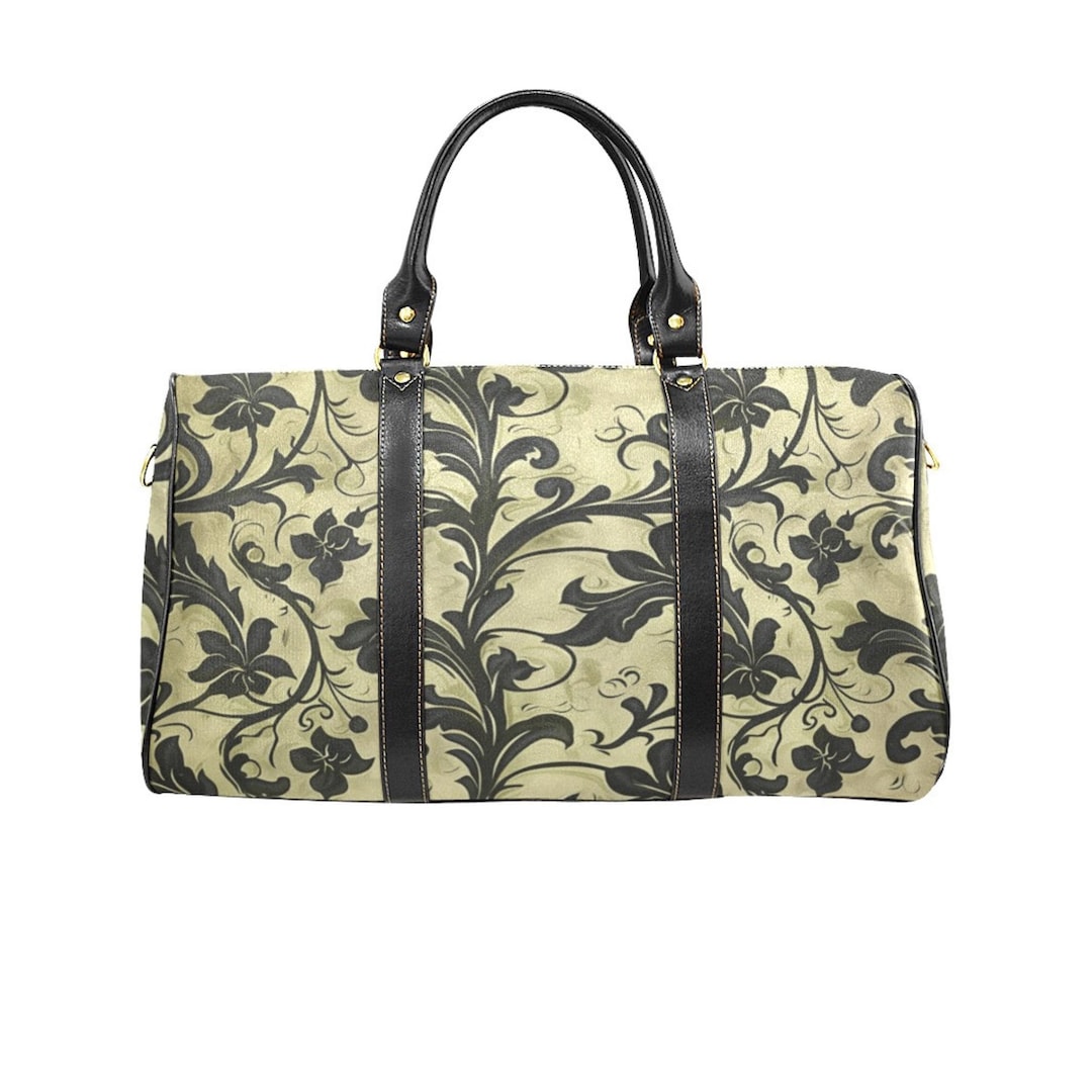 Victorian Travel Bag- Goth Travel Accessories-gothic Duffle Style Bag ...