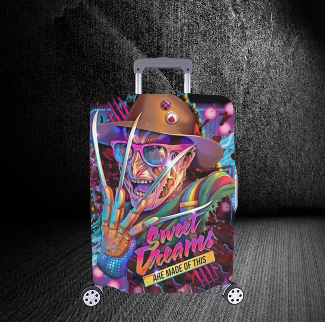 Freddy Kruger Suitcase Cover-custom Luggage Cover-nightmare on Elm ...