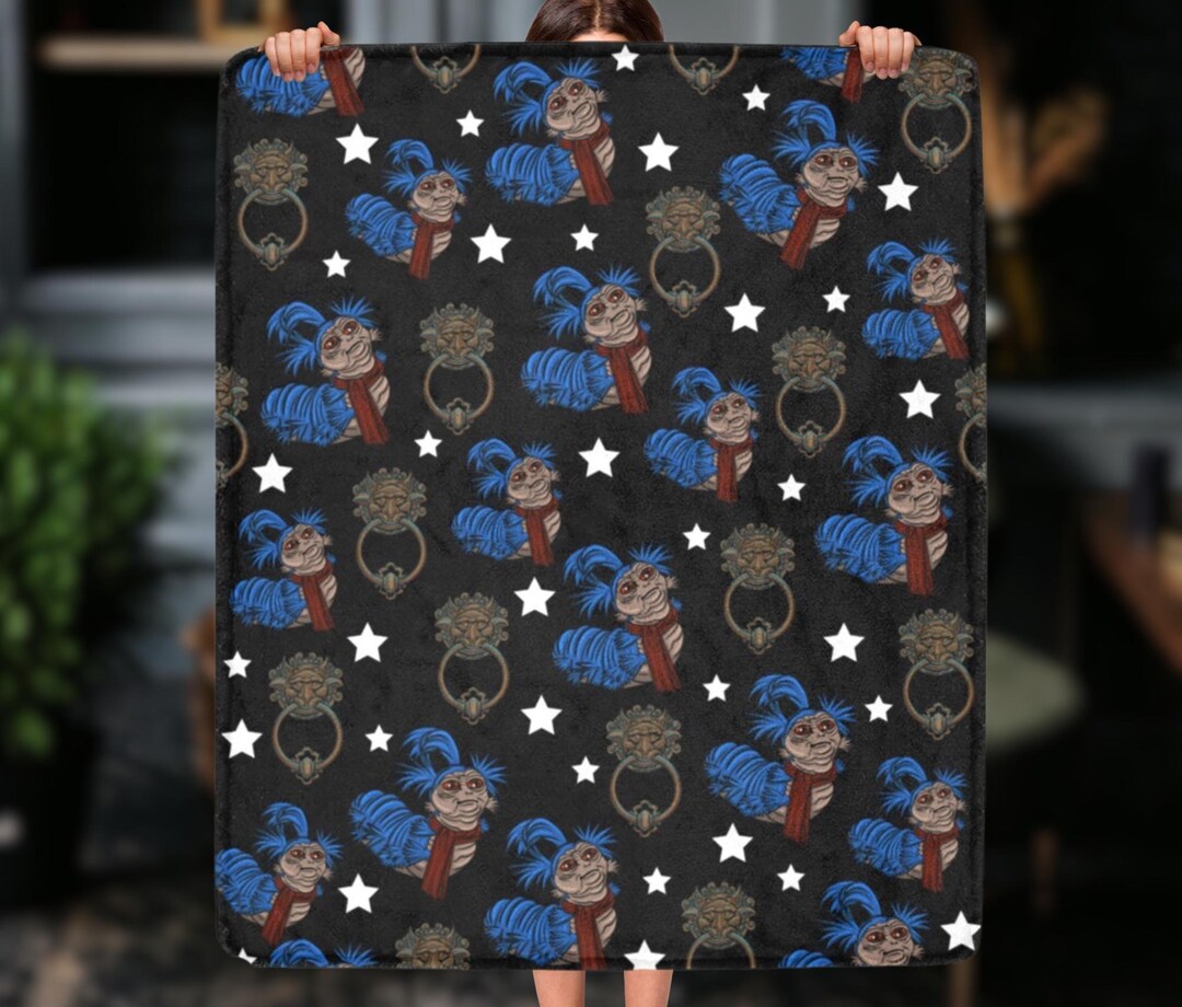 Labyrinth Inspired Ultra Soft Micro Fleece Throw 60x50inch-the ...