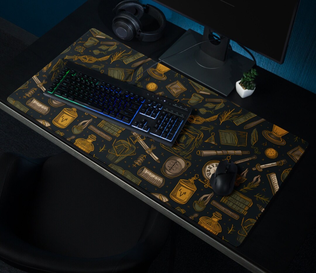 Dark Academia Mouse Pad-cottagecore Mouse Pad-gaming Desk Mat-custom ...