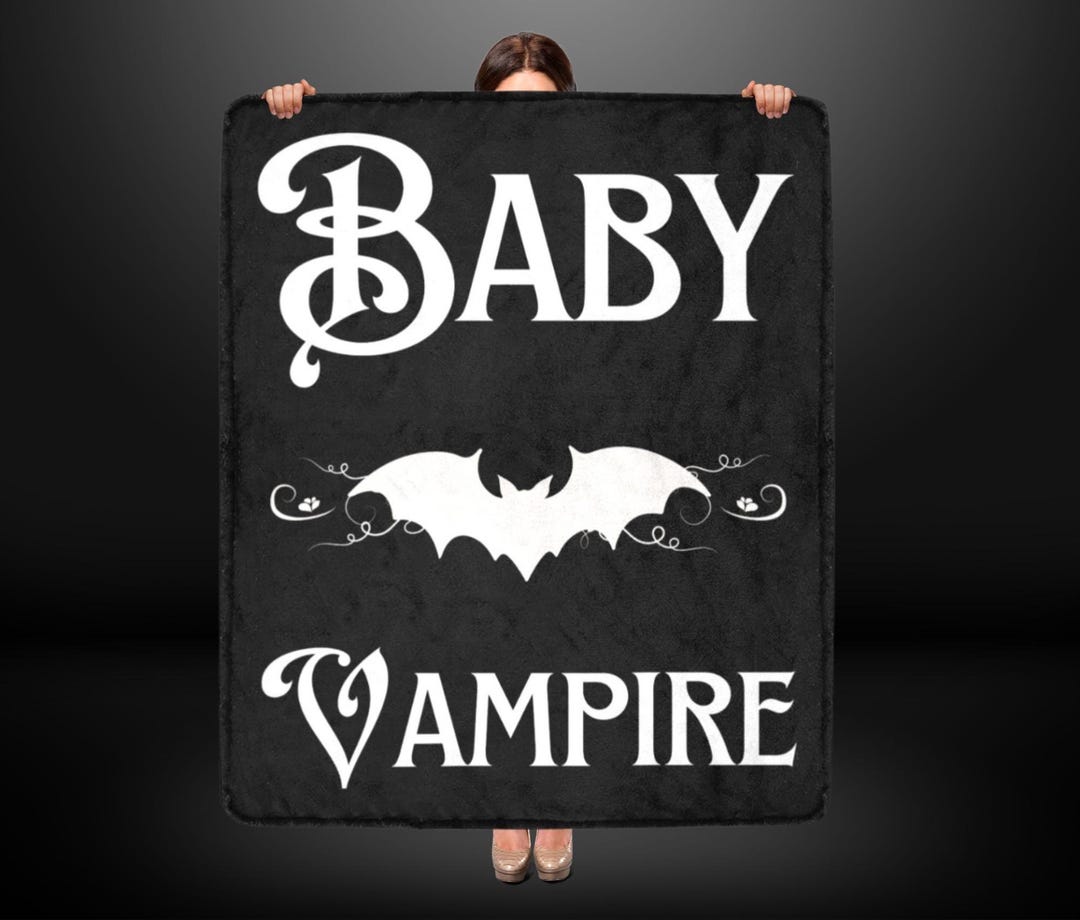 Gothic Blanket-baby Vampire Gothic Throw Blanket -30x40 Inch Blanket ...