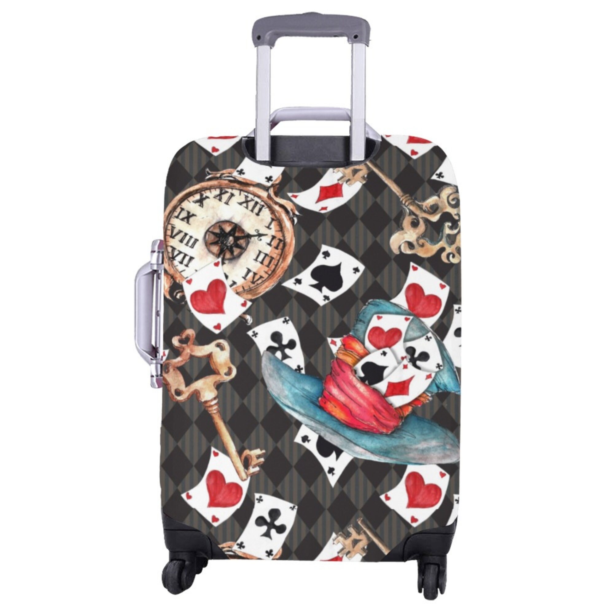 Alice in Wonderland Suitcase Cover-custom Luggage Cover Travel Bag ...