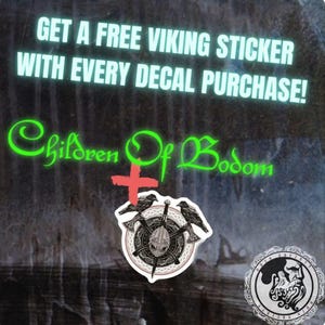 Custom Band Logo Decal – Rock, Metal Stickers for Cars, Laptops - Etsy