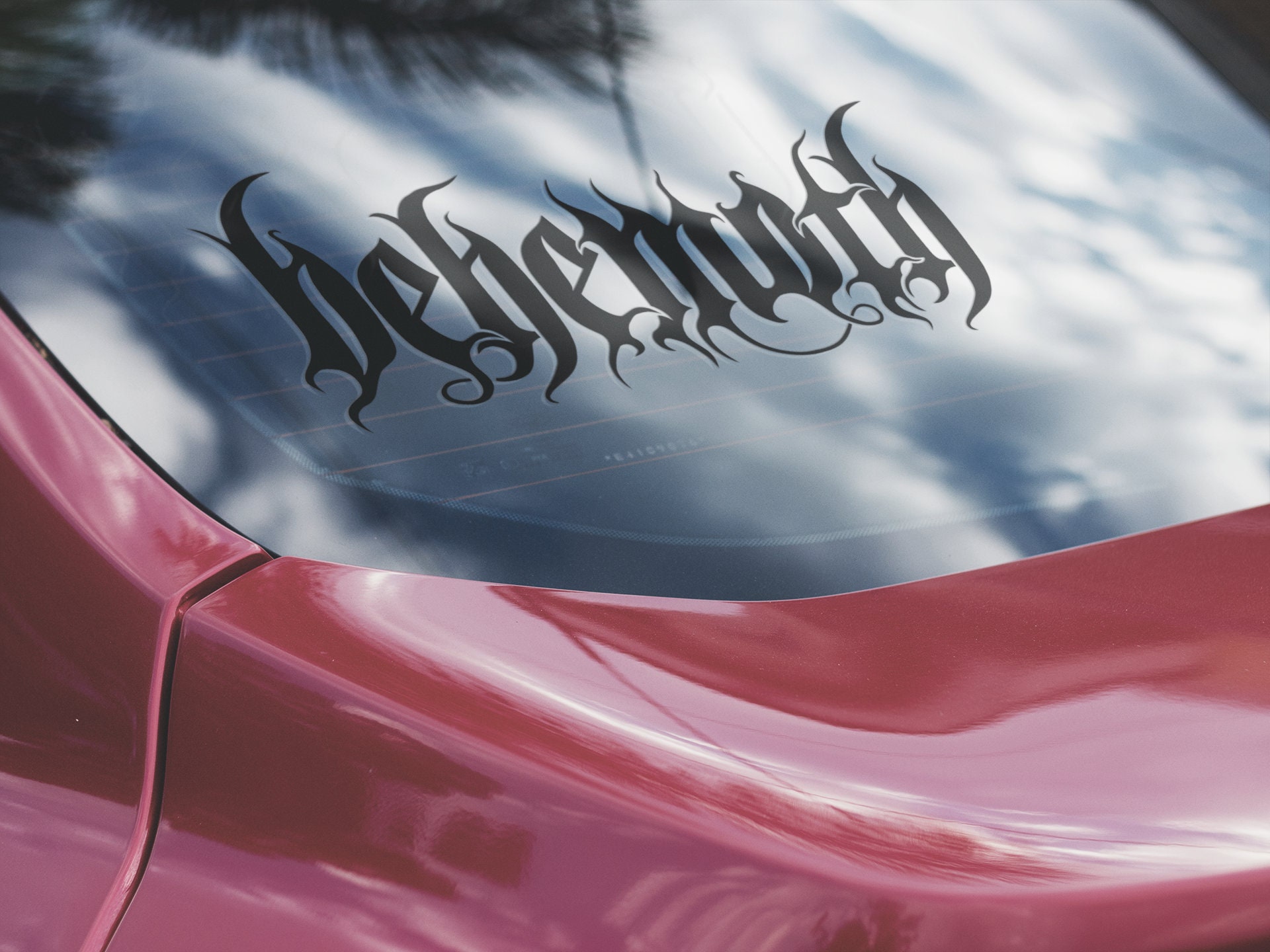 Custom Metal and Rock Band Decal Personalized Decal for Any Band Rock ...