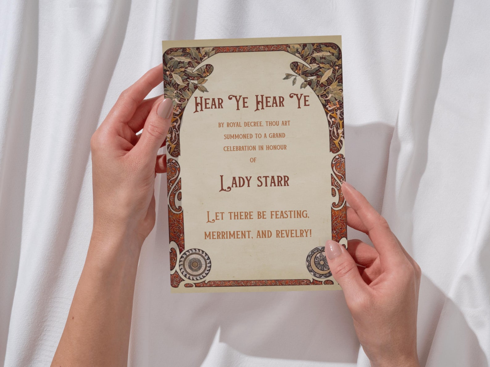 Medieval Party Invitation | Renaissance Fair Party Invite | Editable ...