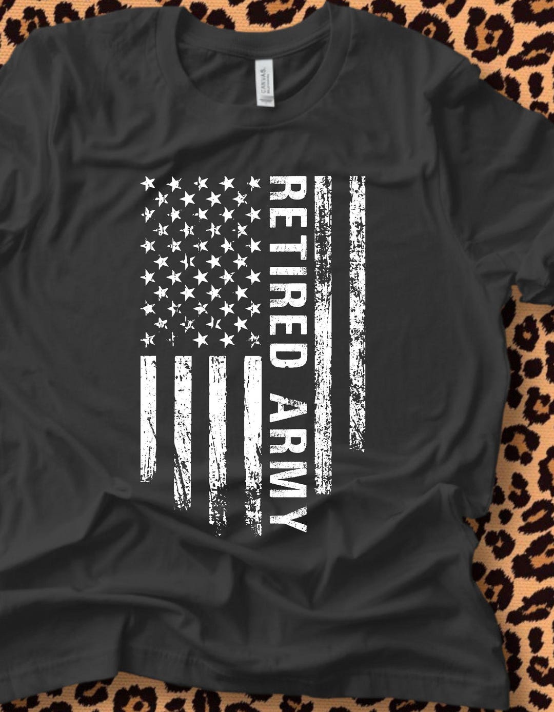 Retired Army Unisex Tee, Military Pride Veteran Memorial Day ...