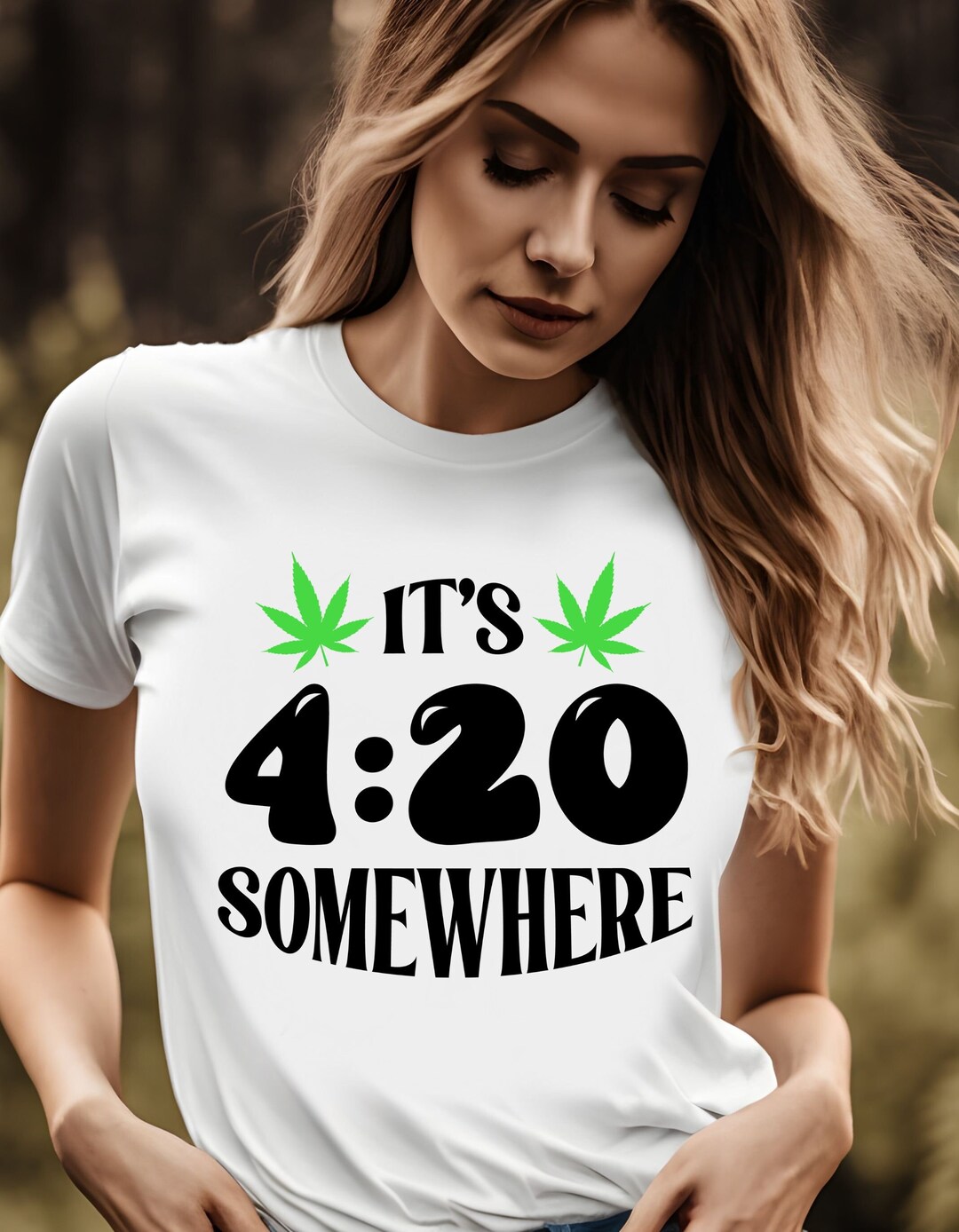 It's 420 Somewhere, 420 Tshirt, Cannabis Shirt, Fun 420 Tshirt - Etsy
