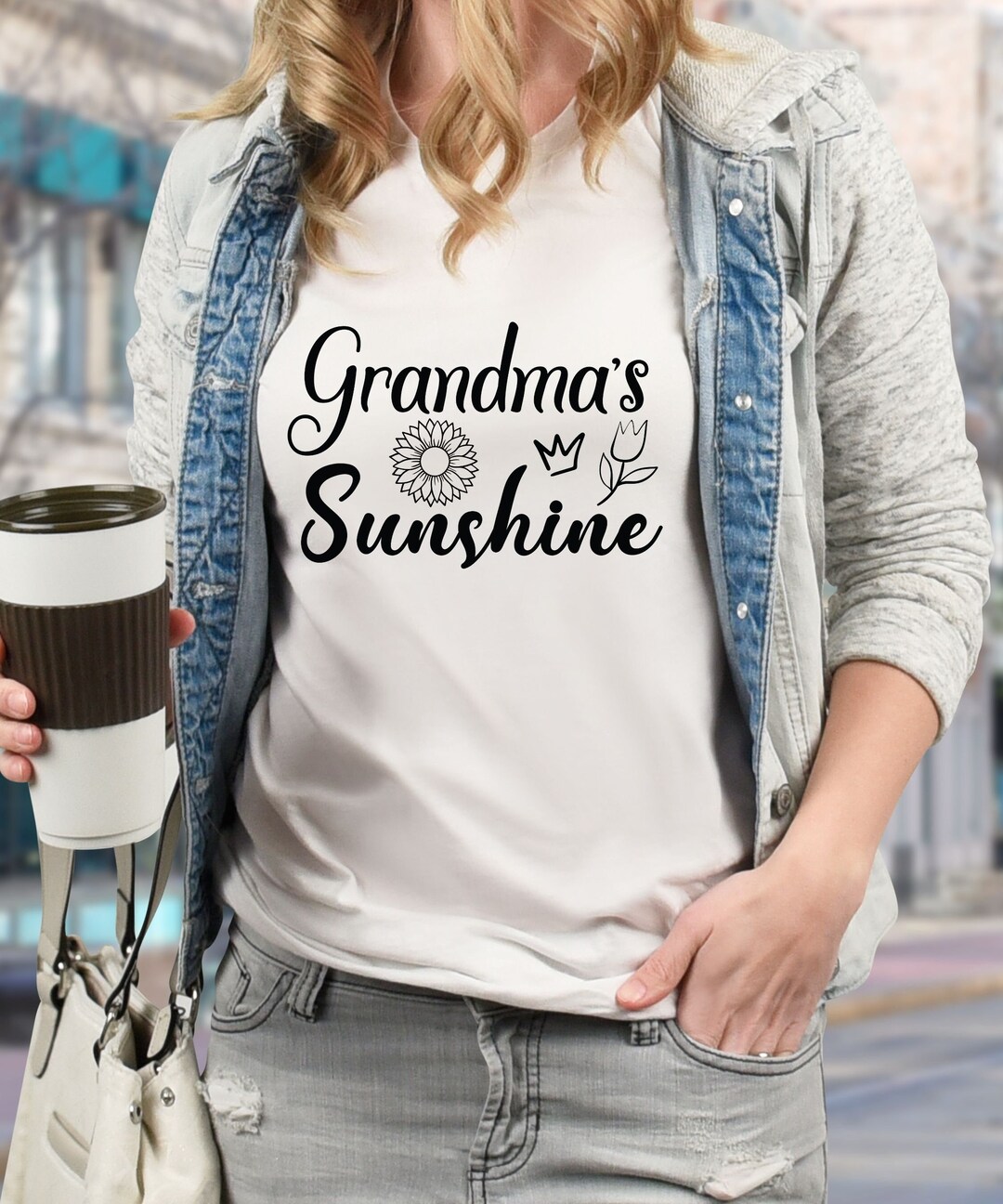 Grandma's Sunshine, Grandma Tshirt, Grandma Shirt, Gift for Grandmother ...