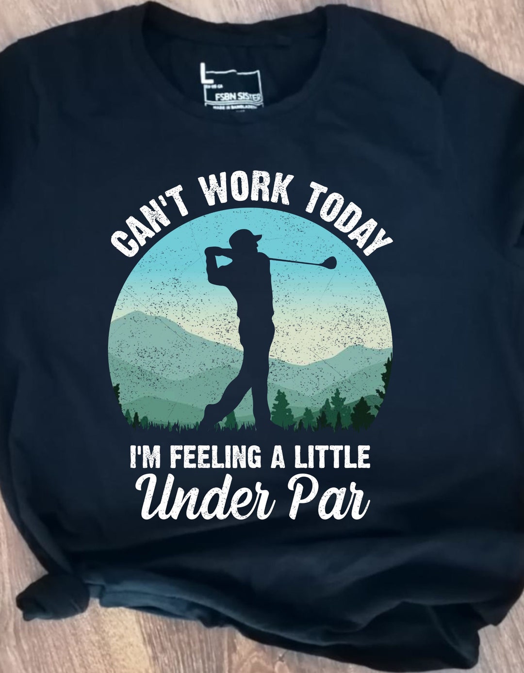 Can't Work Today, Golfers Tshirt, Golfing Shirt, Golf Gift, Fun Shirt ...