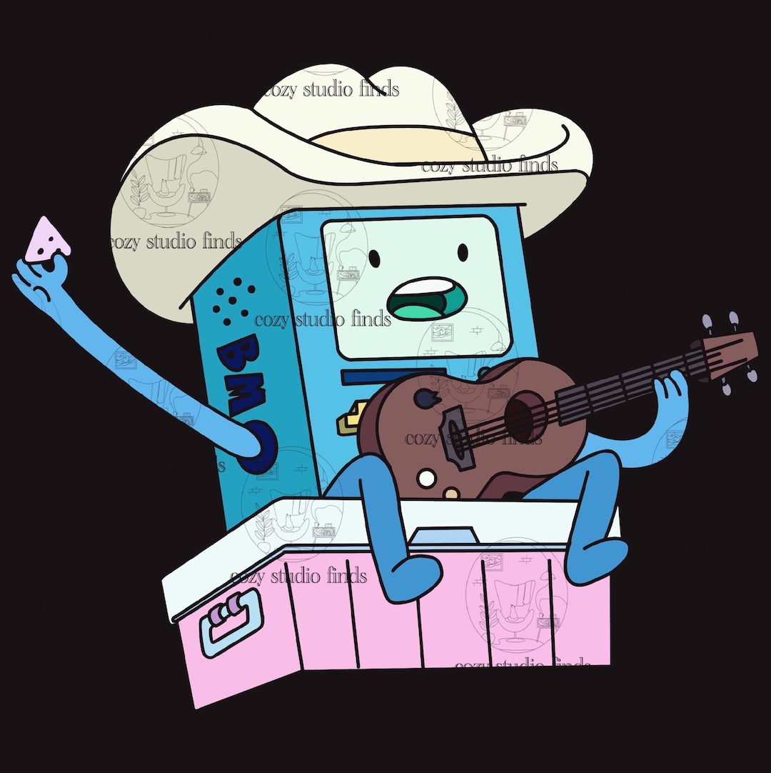 Cowboy BMO PNG - Etsy