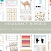 Maths Bundle, Preschool Learning Numeracy Pack, Instant Download, Learn ...