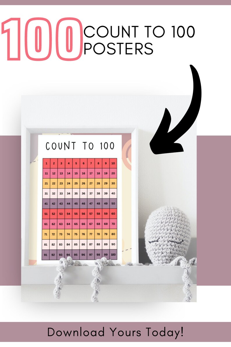 PRESCHOOL NUMBER LEARNING Bundle Printable Educational Resources 20 ...