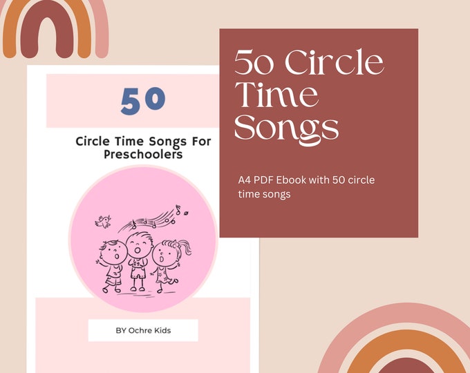 Preschool Group Time Songs Ebook | Digital Download - Etsy Australia
