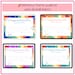 Rainbow Theme A5 Awards | Editable Canva Template + PDF and PNG | Mrr ...