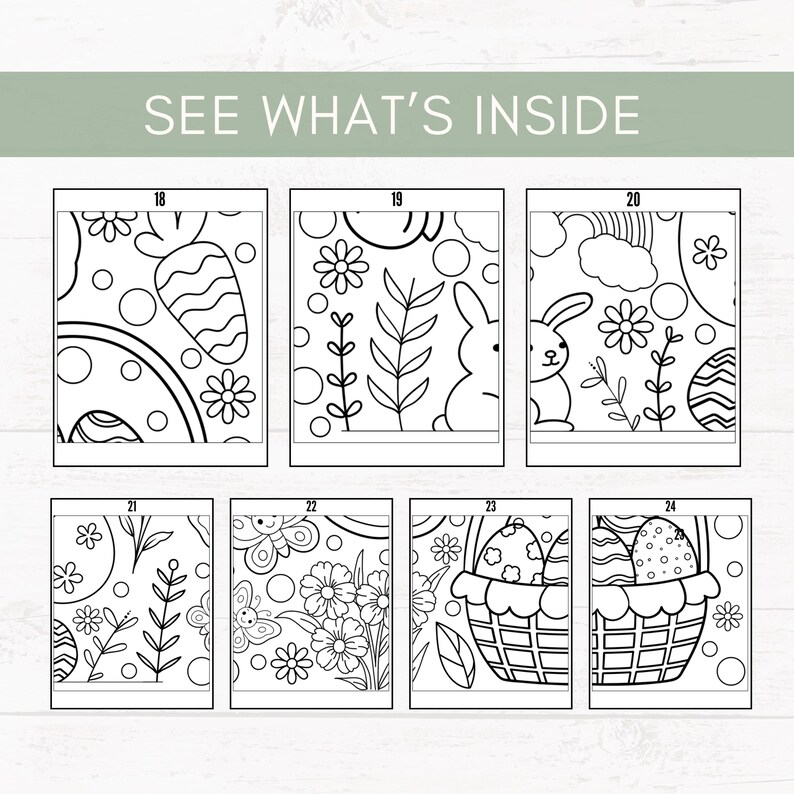 Easter Collaborative Poster Printable, Classroom Coloring Activity, Hop ...