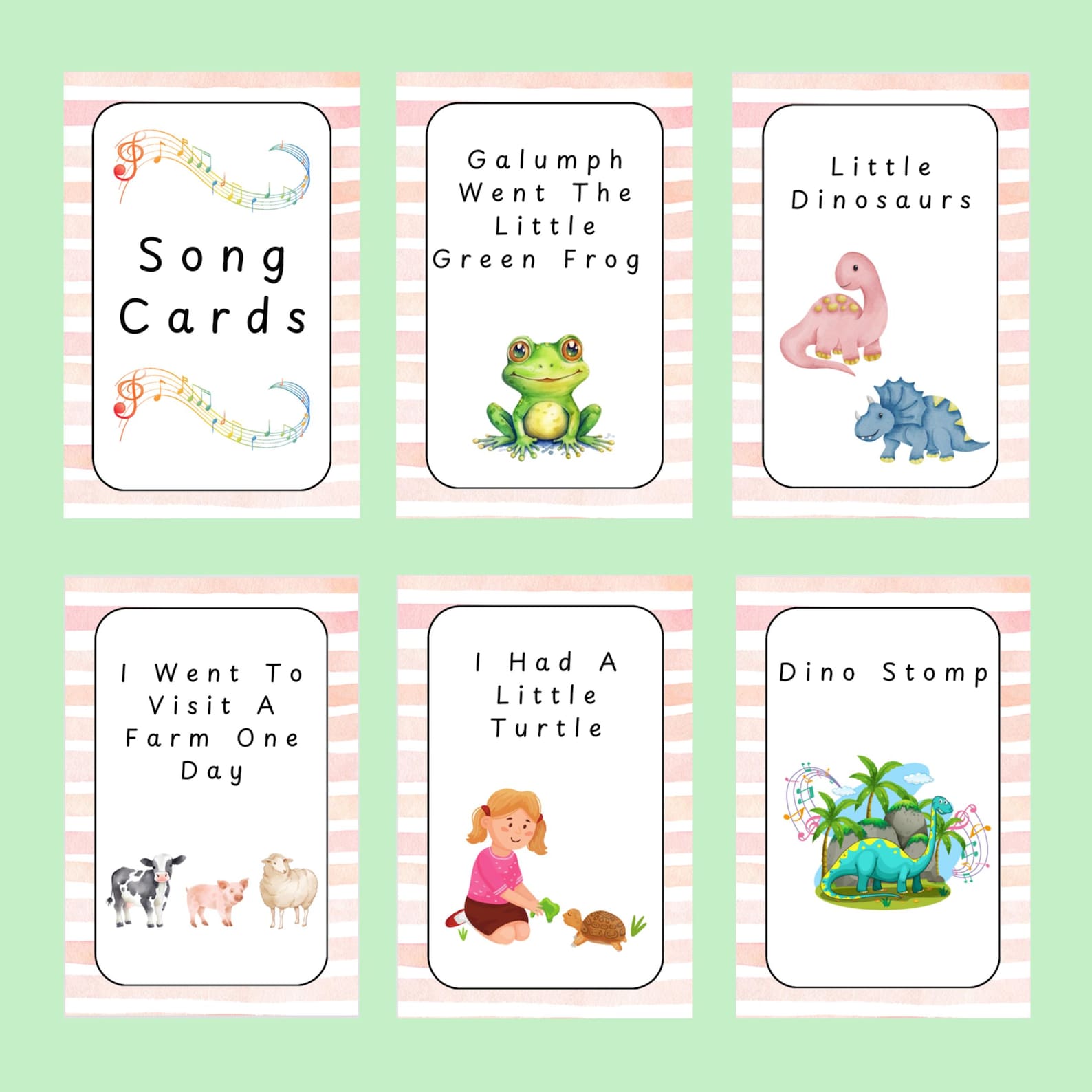 GROUP TIME Song Book, Circle Time Ebook 50 Preschool Songs With Lyrics ...