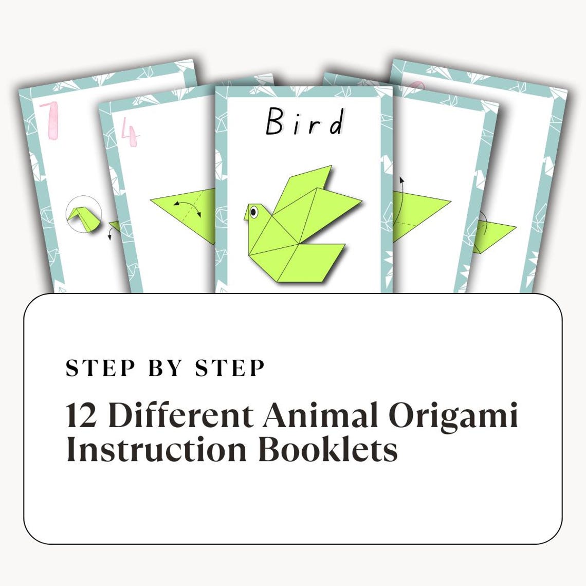 Printable Animal Origami Instructions | Fun & Easy Paper Folding for ...