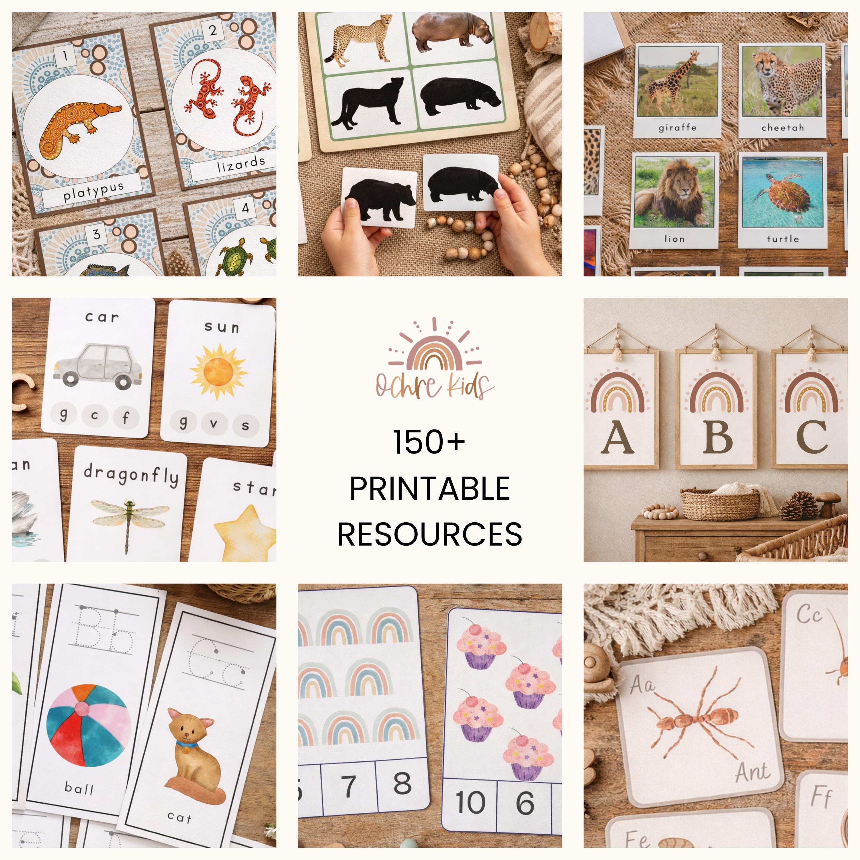 All Access Preschool Printable Bundle, Homeschool & Teacher Resources ...