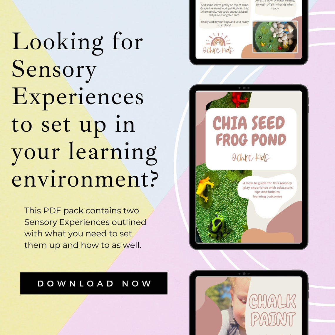 Sensory Play Experience Ebook Bundle Digital Download - Etsy Australia