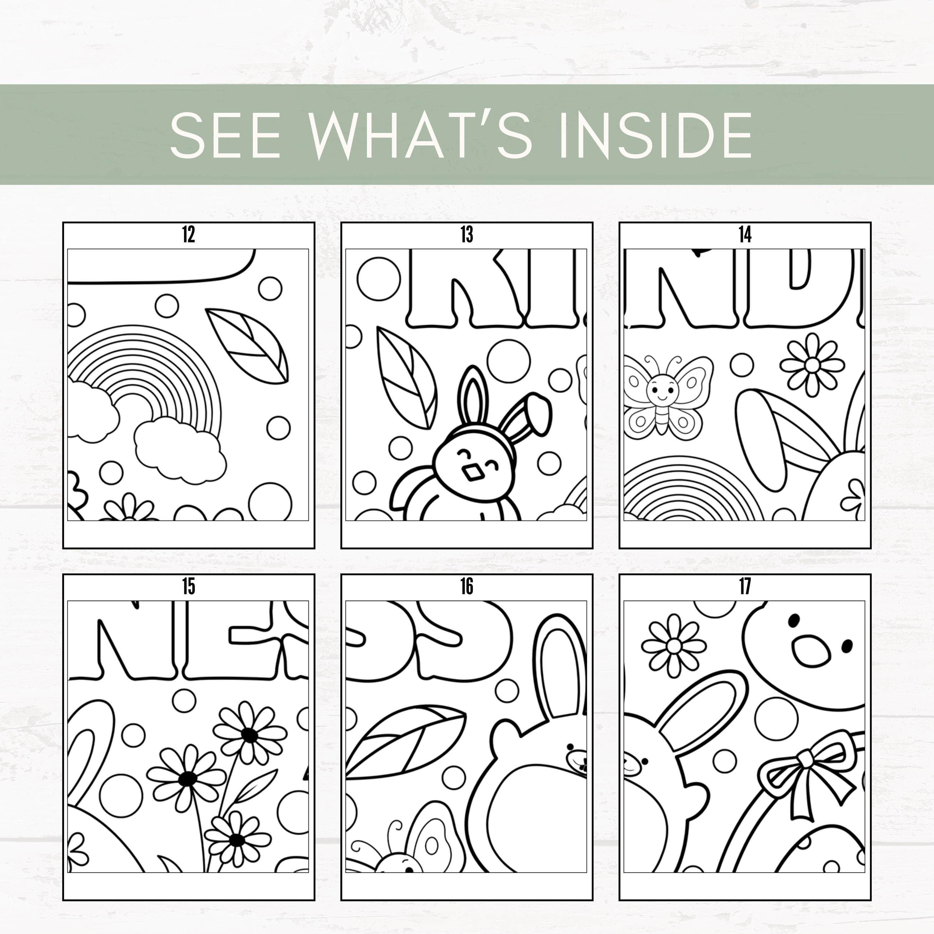 Easter Collaborative Poster Printable, Classroom Coloring Activity, Hop ...